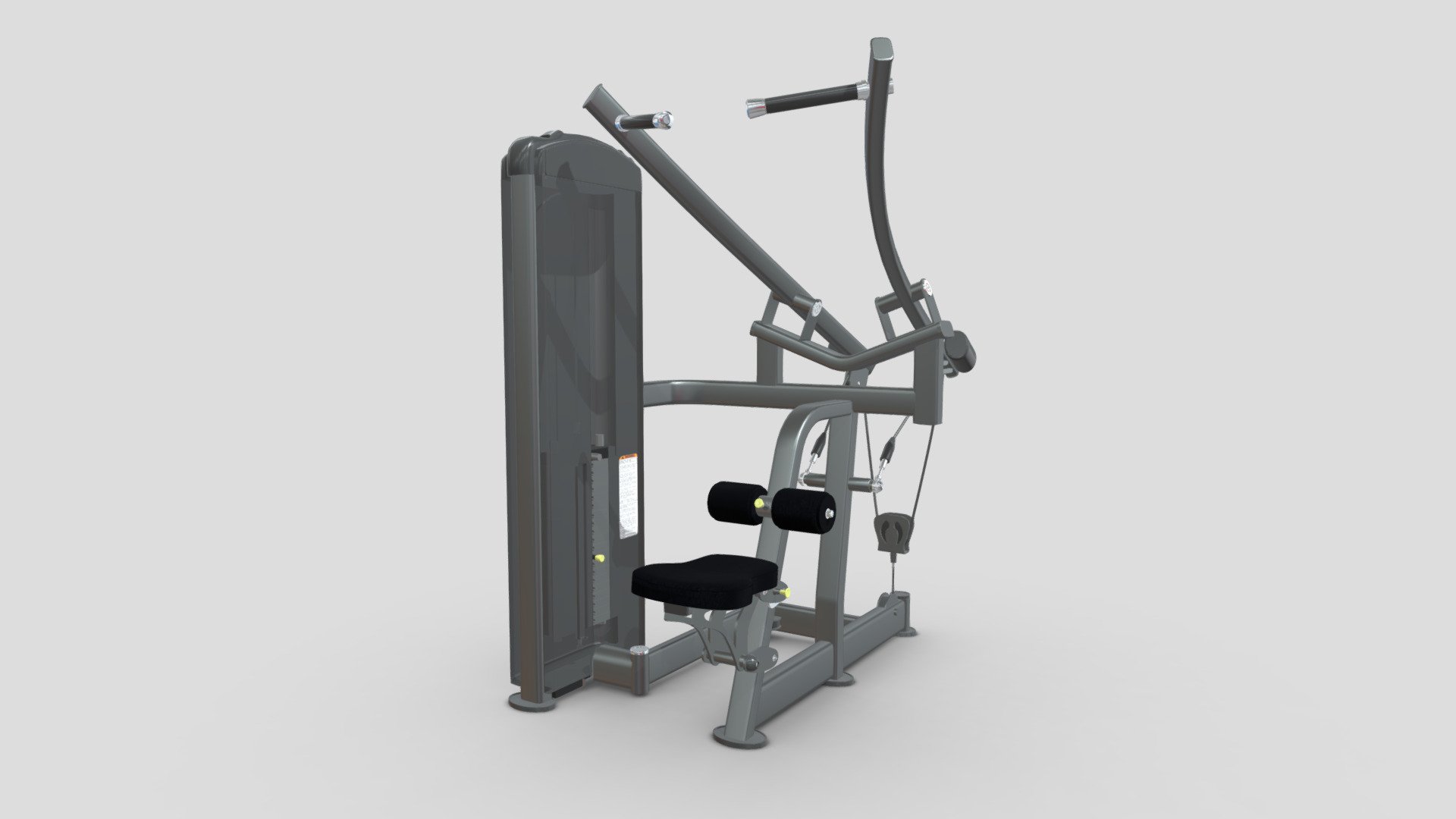 FUSE XL LAT PULLDOWN - 3D Gym Equipment Model - 3D model by JK3Dstudios ...