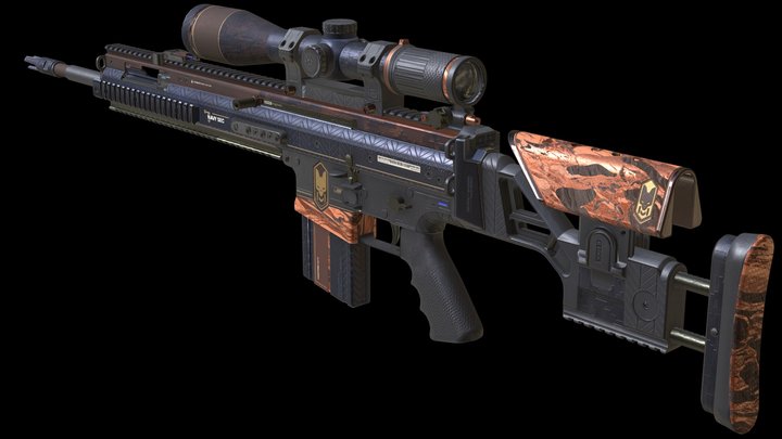 Scar-20 3D models - Sketchfab