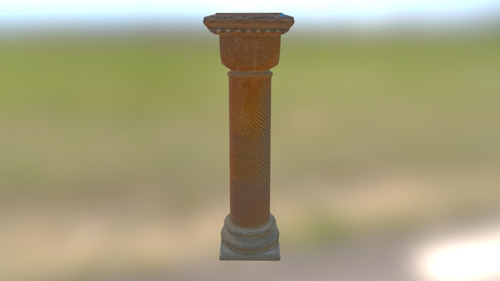 Pillar 01 Low Poly Mesh - 3D model by TheRedAgent [9f284b8] - Sketchfab