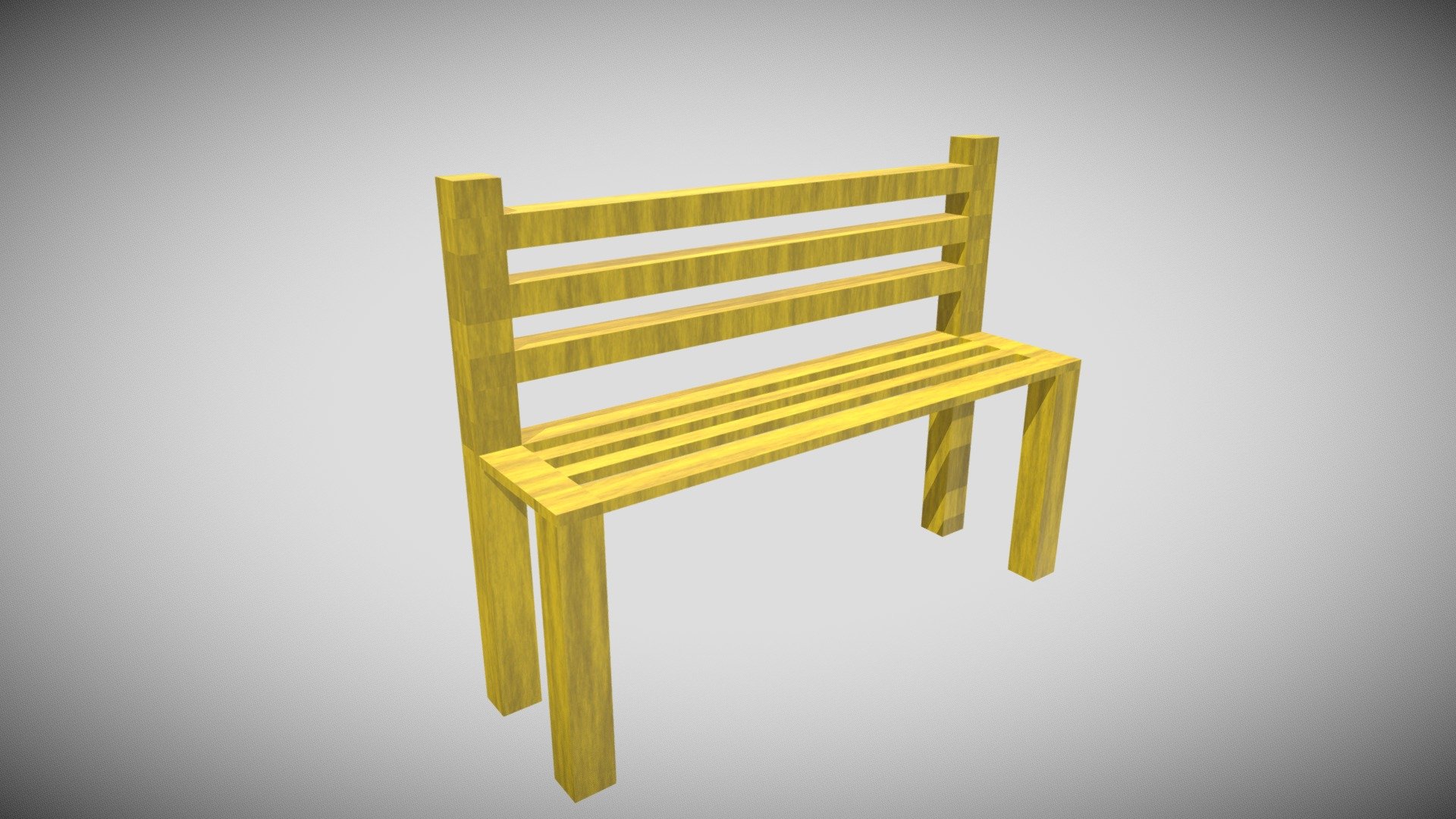 Bench - Download Free 3D model by kai9987kai [9f28b53] - Sketchfab