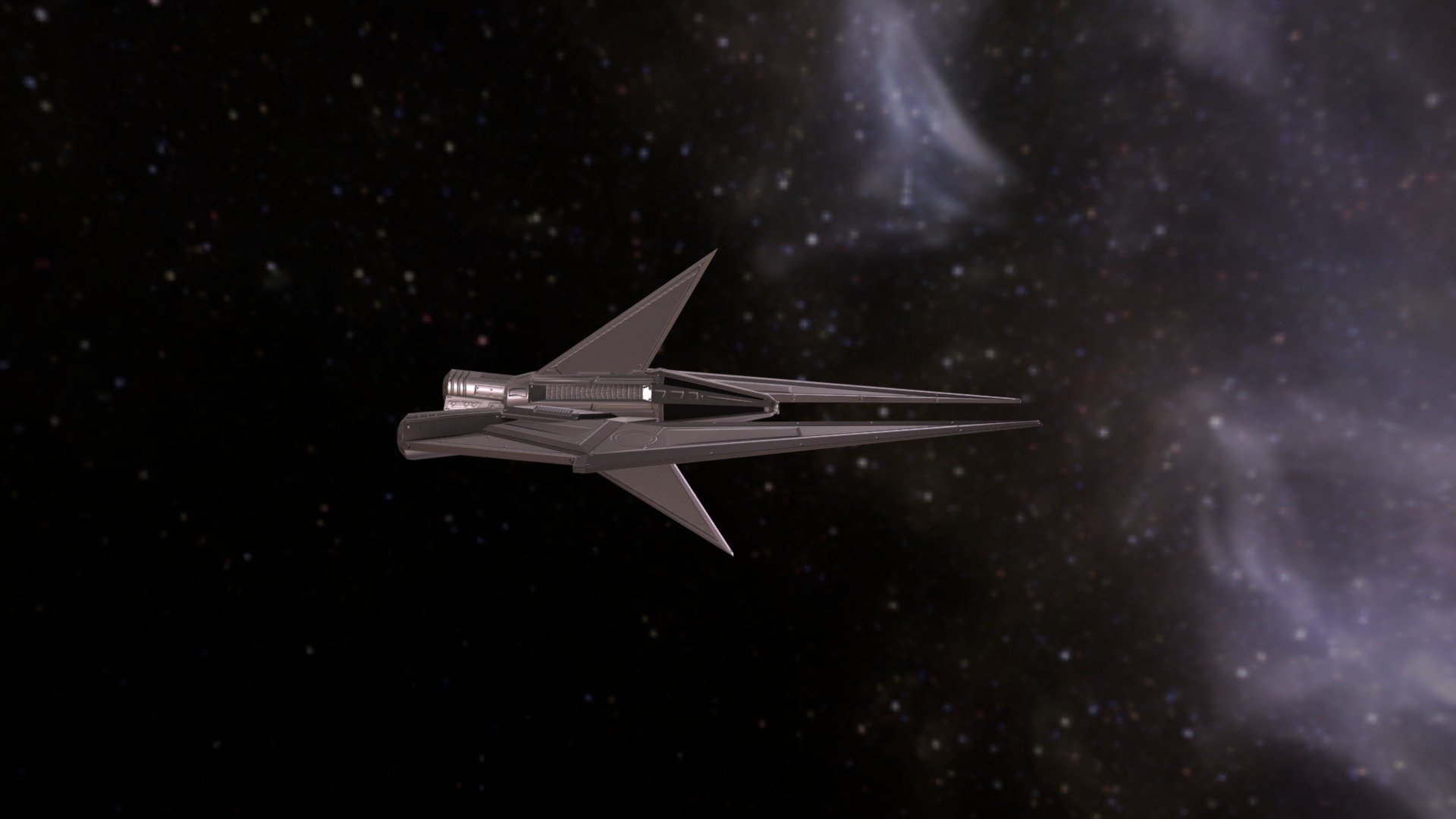Starchaser Fighter - 3D model by sarahbaken [9f29273] - Sketchfab