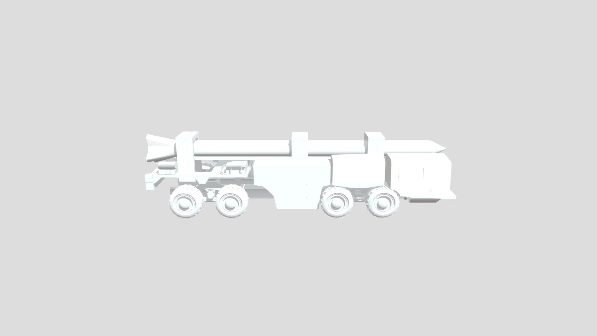 SCUD Launcher - Download Free 3D model by maceron6 [9f2b401] - Sketchfab