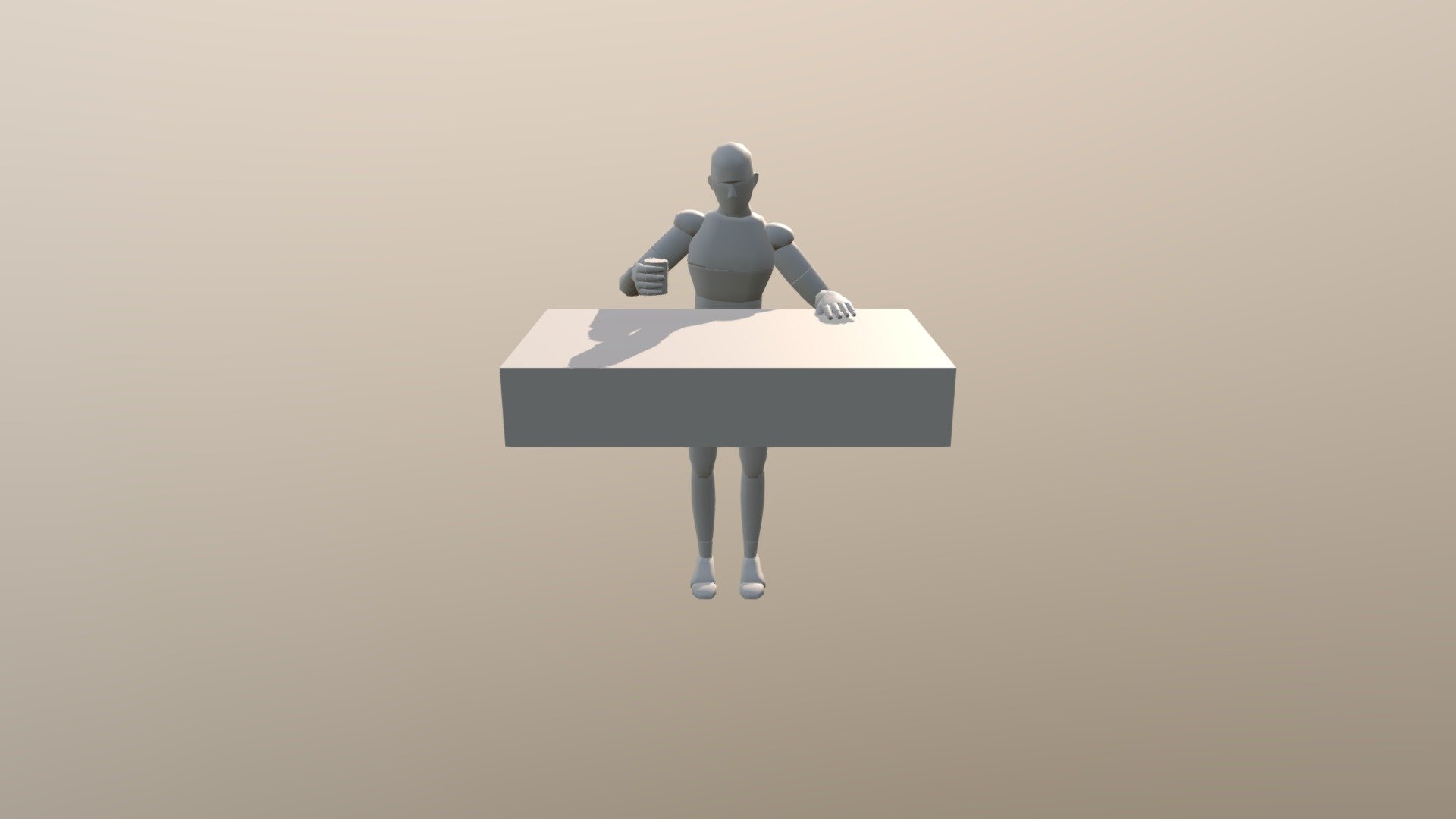 Drunk Guy At Bar - 3D model by DarkShade [9f2c761] - Sketchfab