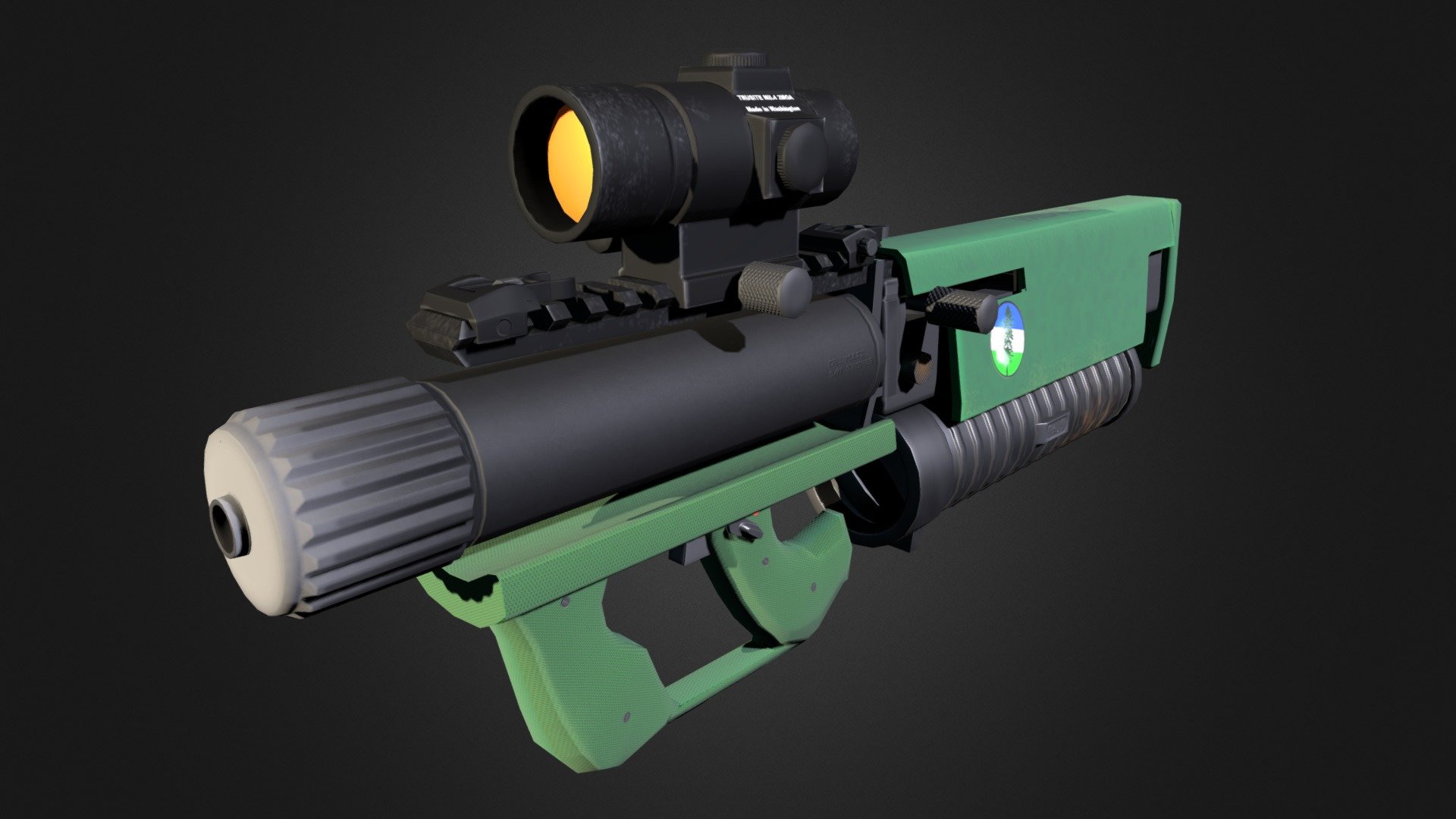 9mm SMG Concept - Download Free 3D model by Arick Olson (@arickolson ...
