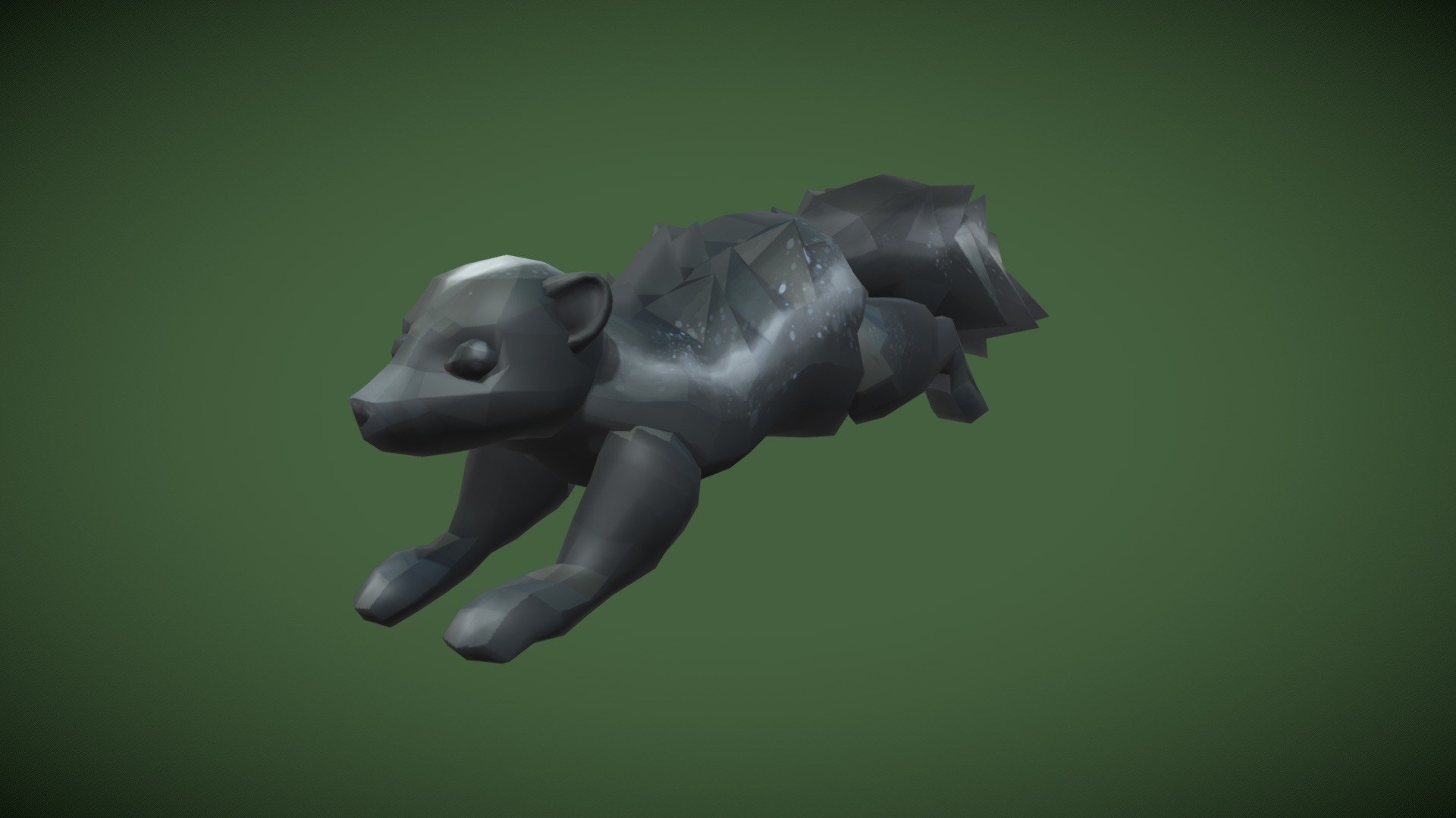 Skunk - 3D model by RozaS (@RozaSkrzypecka) [9f2efbb] - Sketchfab