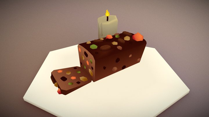 Fruitcake 3D models - Sketchfab
