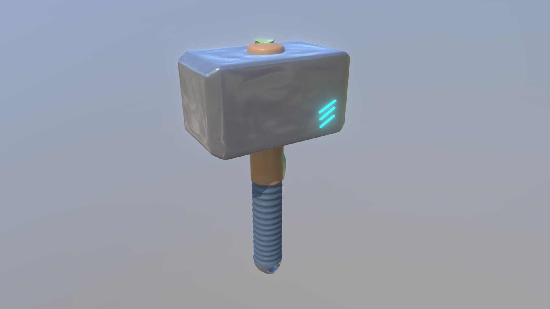 Hamer (cartoon) - Download Free 3D model by Bram van Hoof | 🇳🇱 (@BramvH ...