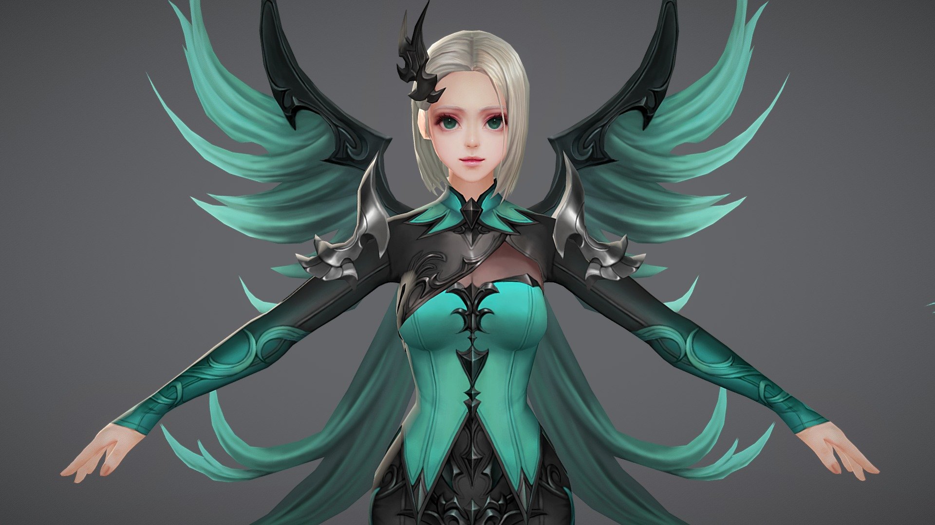 Dragon sky Goddesss_04 - 3D model by neogools [9f2f97c] - Sketchfab