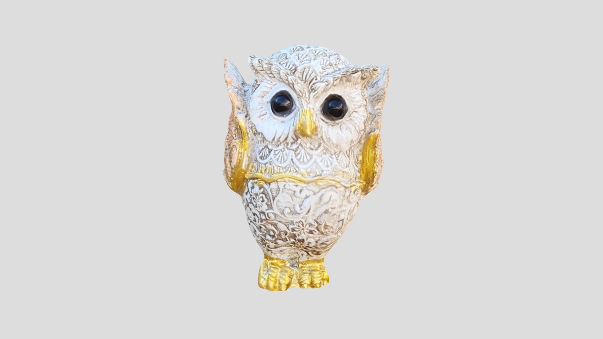 Owl Figurine - Download Free 3D model by Fyrokid [9f30562] - Sketchfab