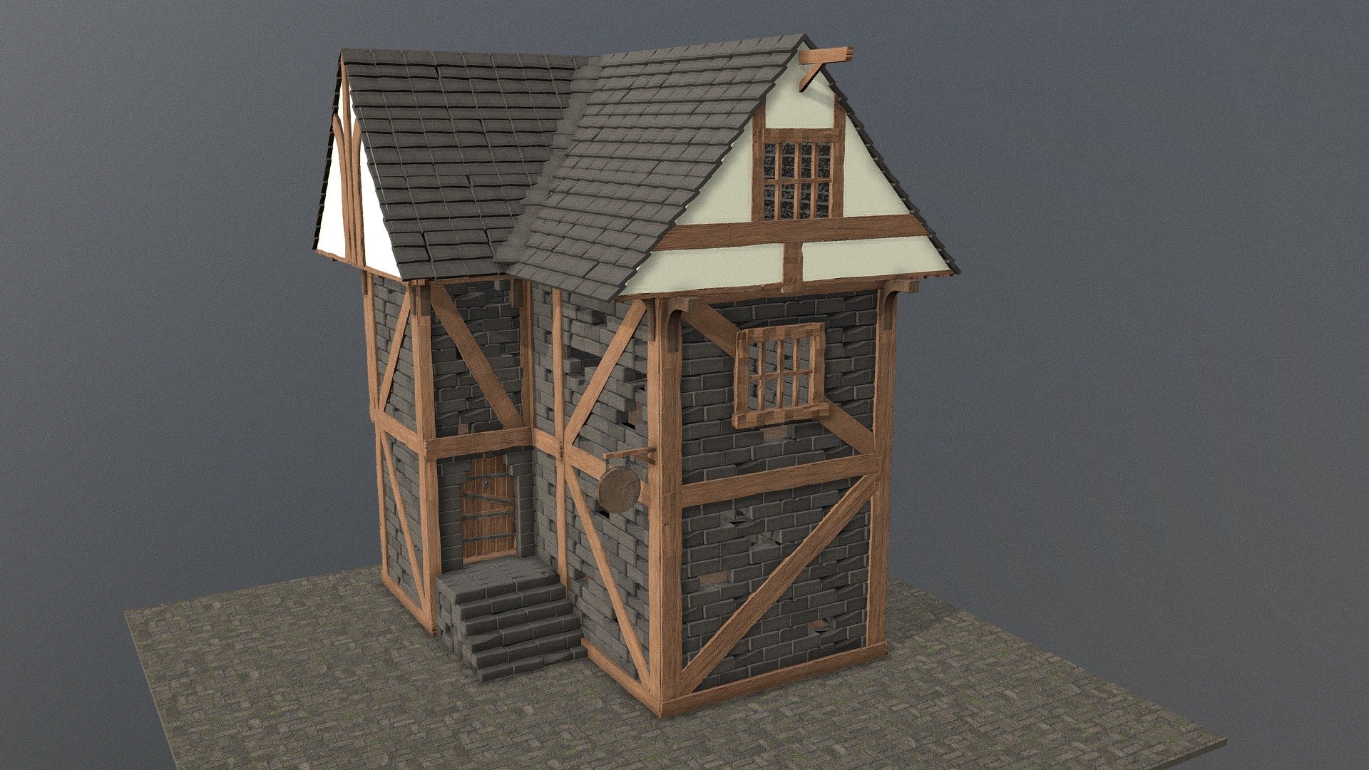 Medieval Building v0.3 - Download Free 3D model by tobyporter [9f30a85 ...