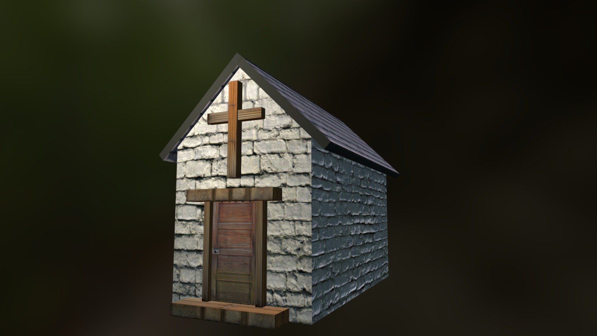 Simple Church - Download Free 3D model by KZT [9f31d5e] - Sketchfab
