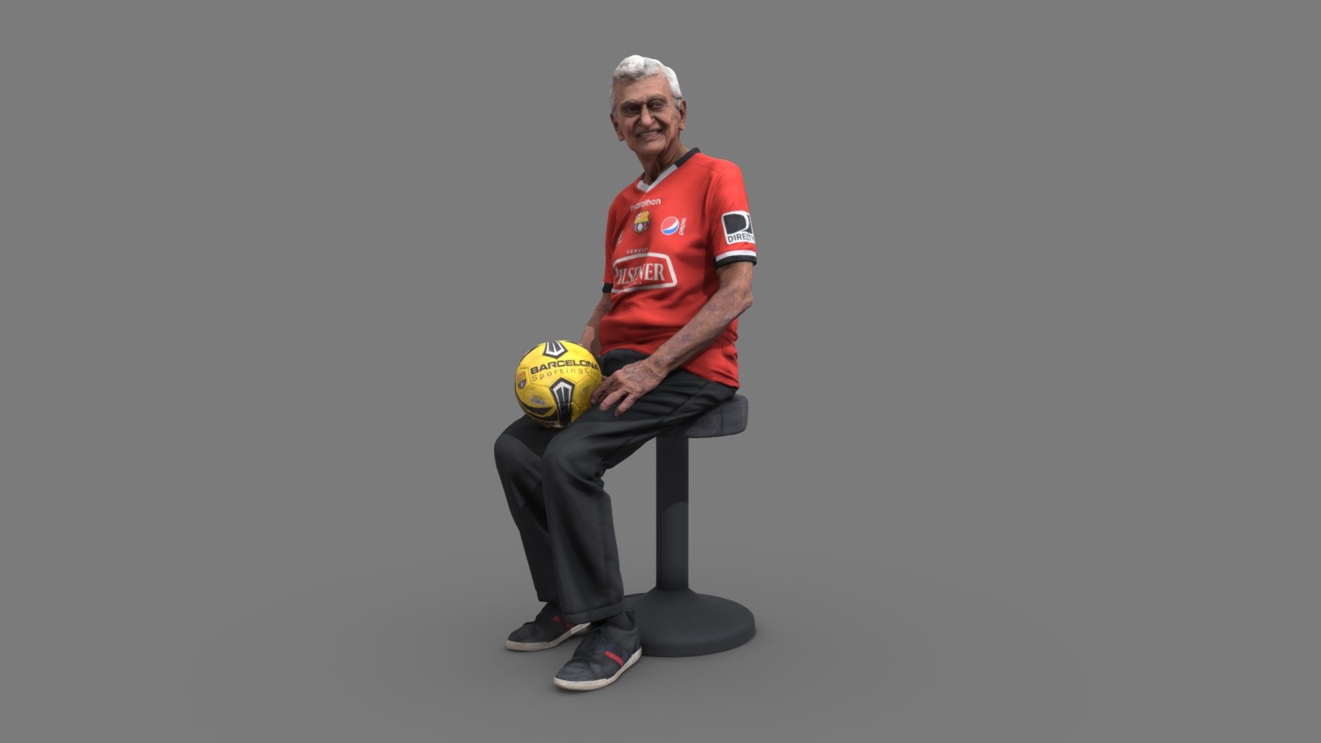 3D scanning to print in any method(Football) - Buy Royalty Free 3D ...