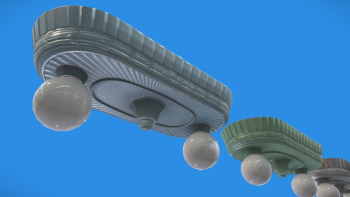Ceiling-light 3D models - Sketchfab