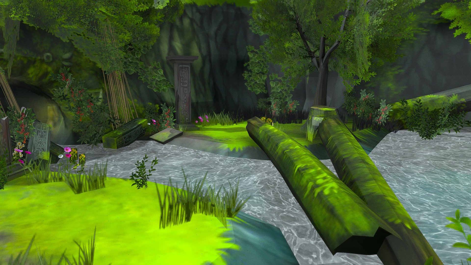 Forest - Download Free 3D model by Pasha (@Pasha.) [9f33107] - Sketchfab