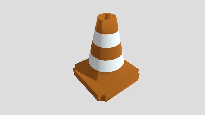 Traffic-cone 3D models - Sketchfab