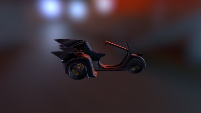 Batcycle 3D models - Sketchfab