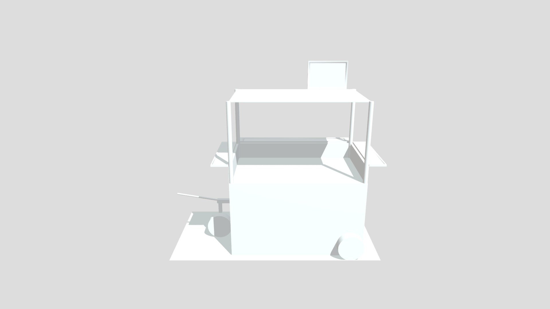 Food Cart Design - 3D model by ledsonly [9f3566f] - Sketchfab