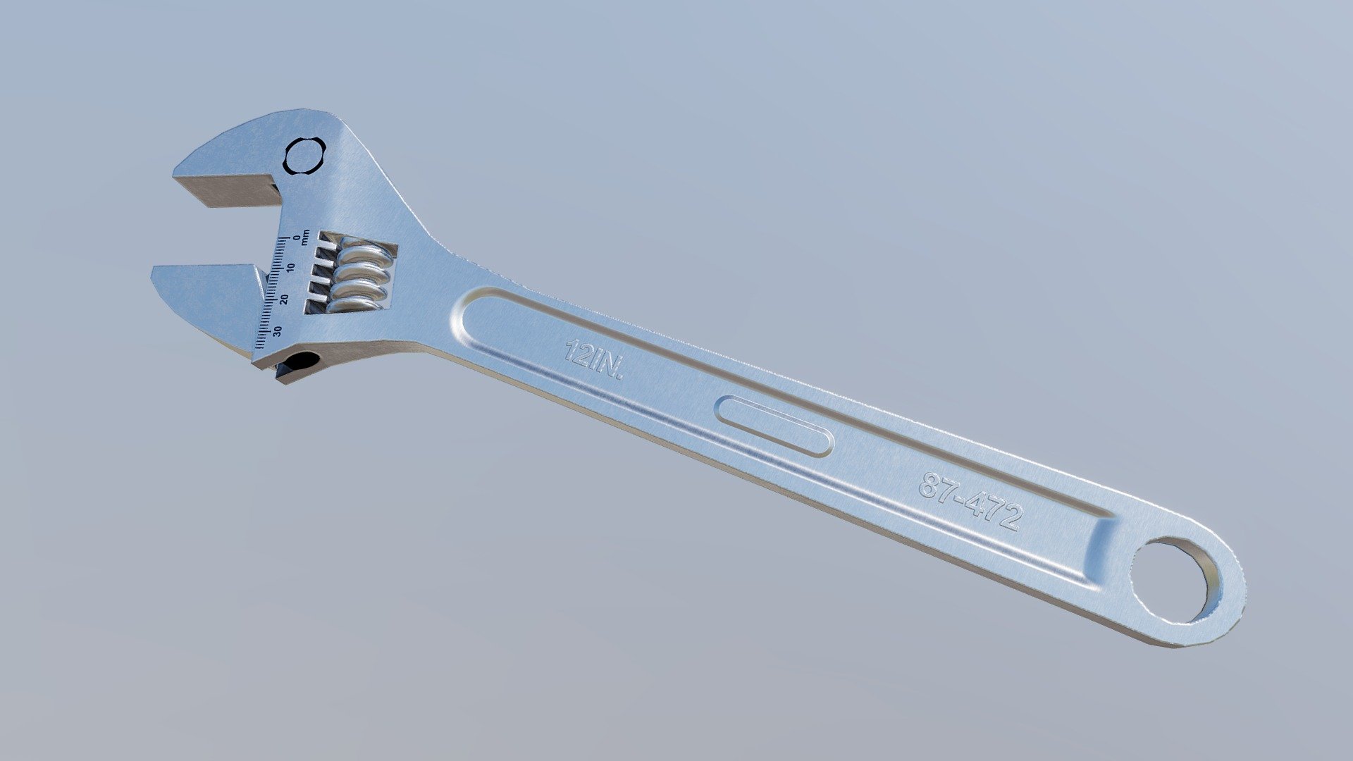 Wrench - Download Free 3D model by ArtjomsZenins [9f36207] - Sketchfab