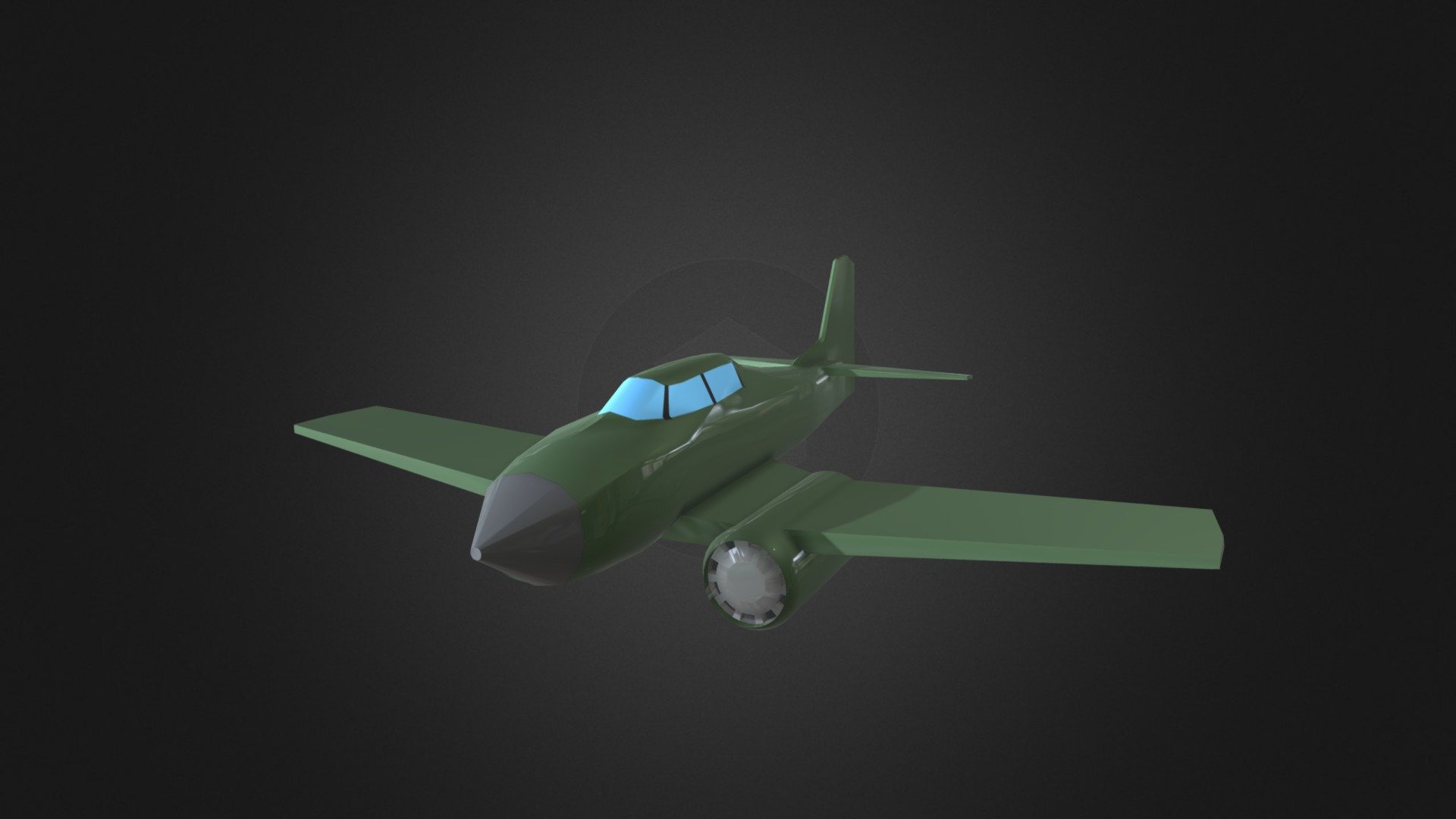 Avion Lowpoly / Airplane Lowpoly - 3D model by AlvaroGPN (@alvarogpn97 ...
