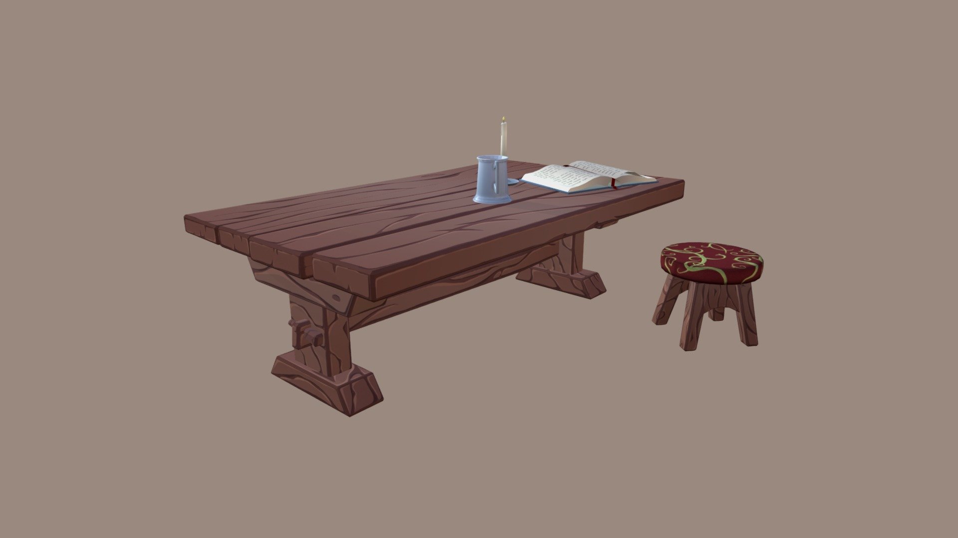 THE OLD TAVERN - Table Concept - 3D model by graphicalglitch [9f3663b ...