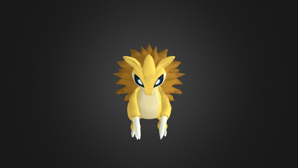 Sandslash - 3D model by Airhune [9f367ea] - Sketchfab