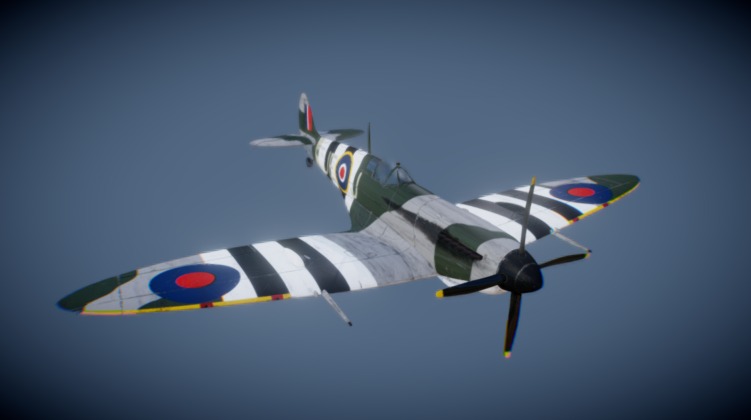 SUPERMARINE SPITFIRE MK IXC - 3D model by Carlo Cestra (@carlocestra ...