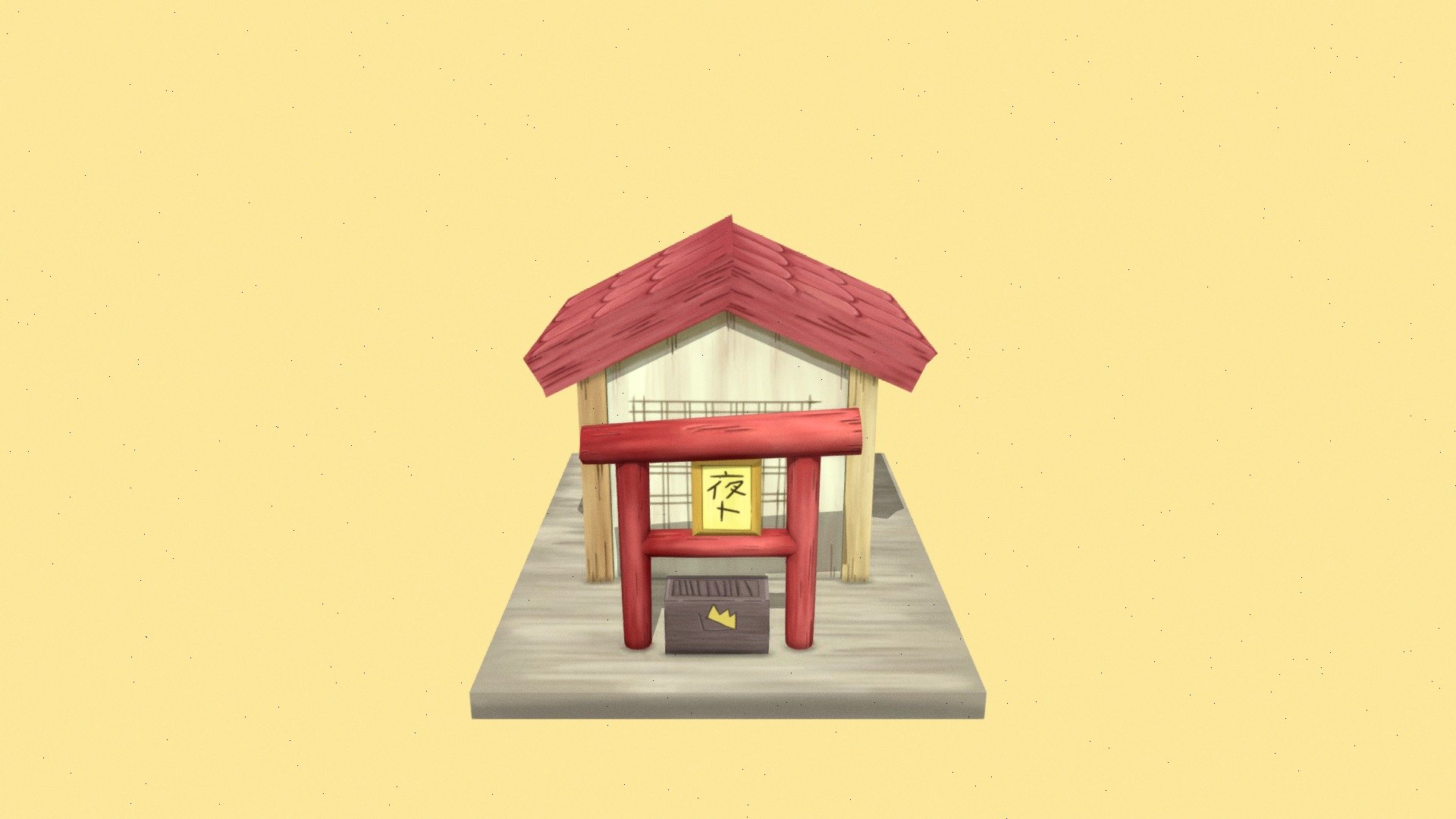 Yato Shrine - 3D model by Arilenax [9f3716f] - Sketchfab