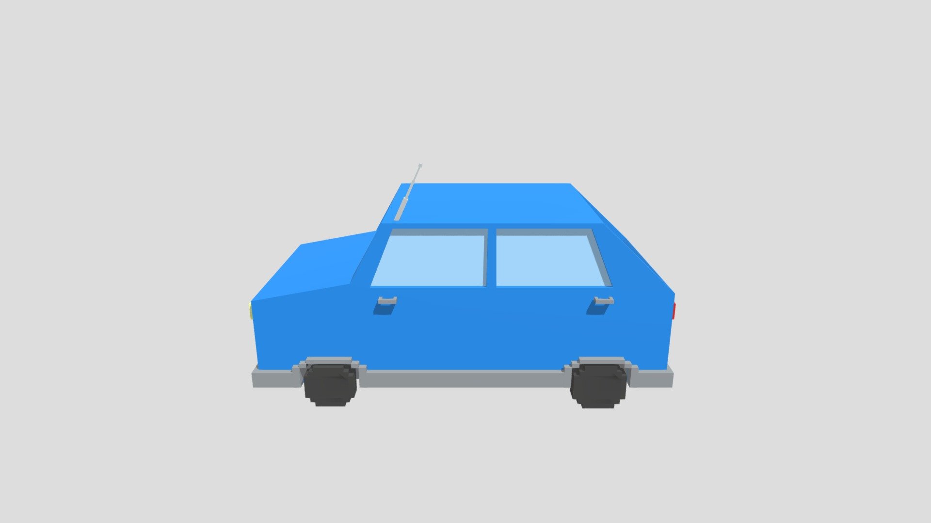 low polygon car 1 - Download Free 3D model by daand [9f398e1] - Sketchfab