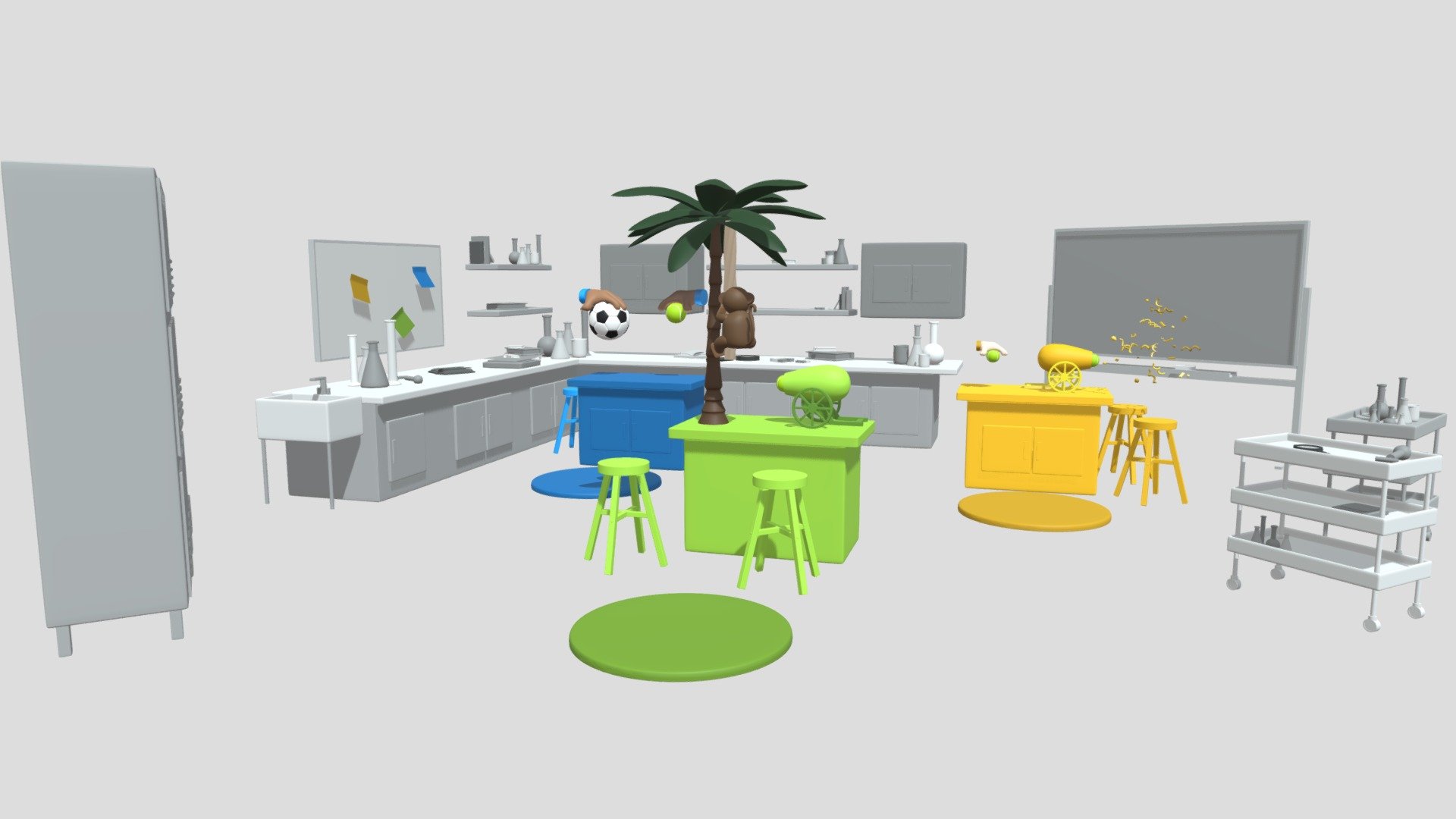The Hub - 3D model by Cxrly97 [9f3ab2c] - Sketchfab