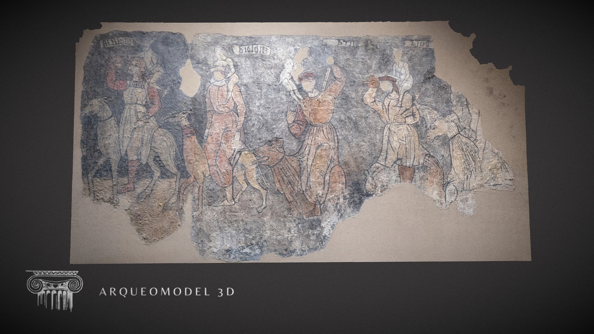 Pintura Mural de Sieso | HUESCA - Download Free 3D model by ...
