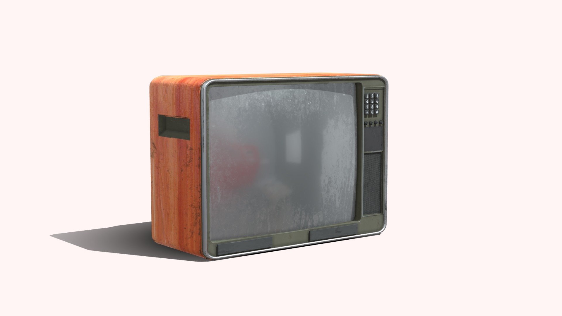 TV , old TV - Download Free 3D model by Denys Hroshko (@denyshroshko ...