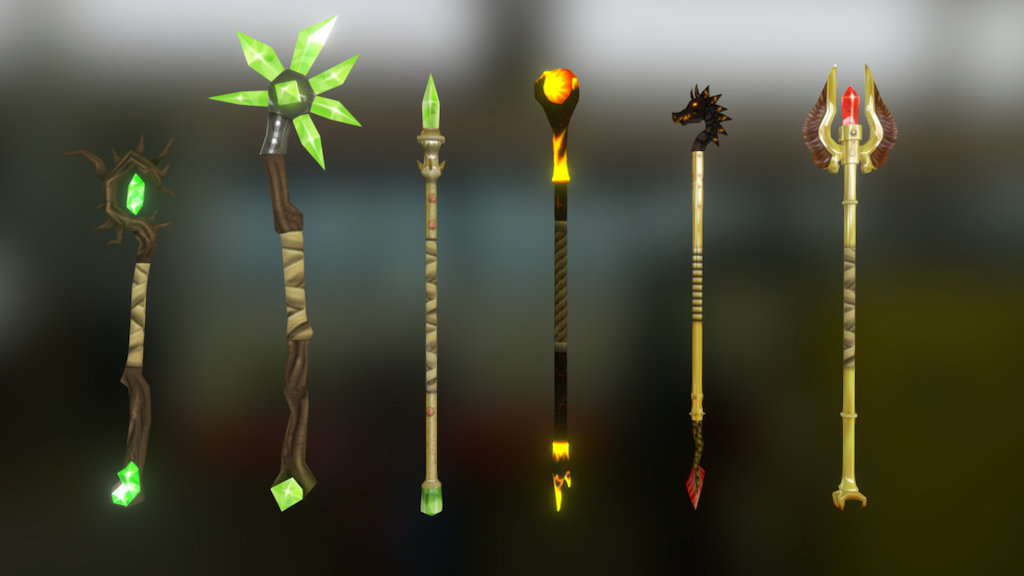 Staff - 3D model by Uros_Pavlovic [9f3c1c0] - Sketchfab