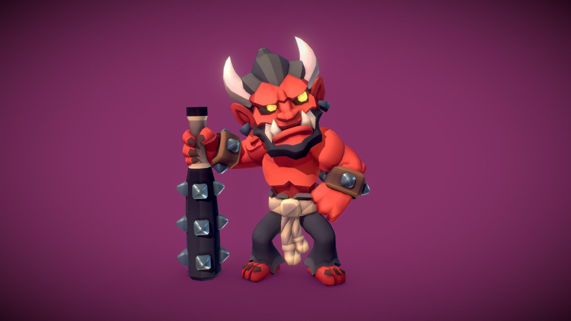 Red Demon - Proto Series - Buy Royalty Free 3D model by BitGem [9f3d527 ...
