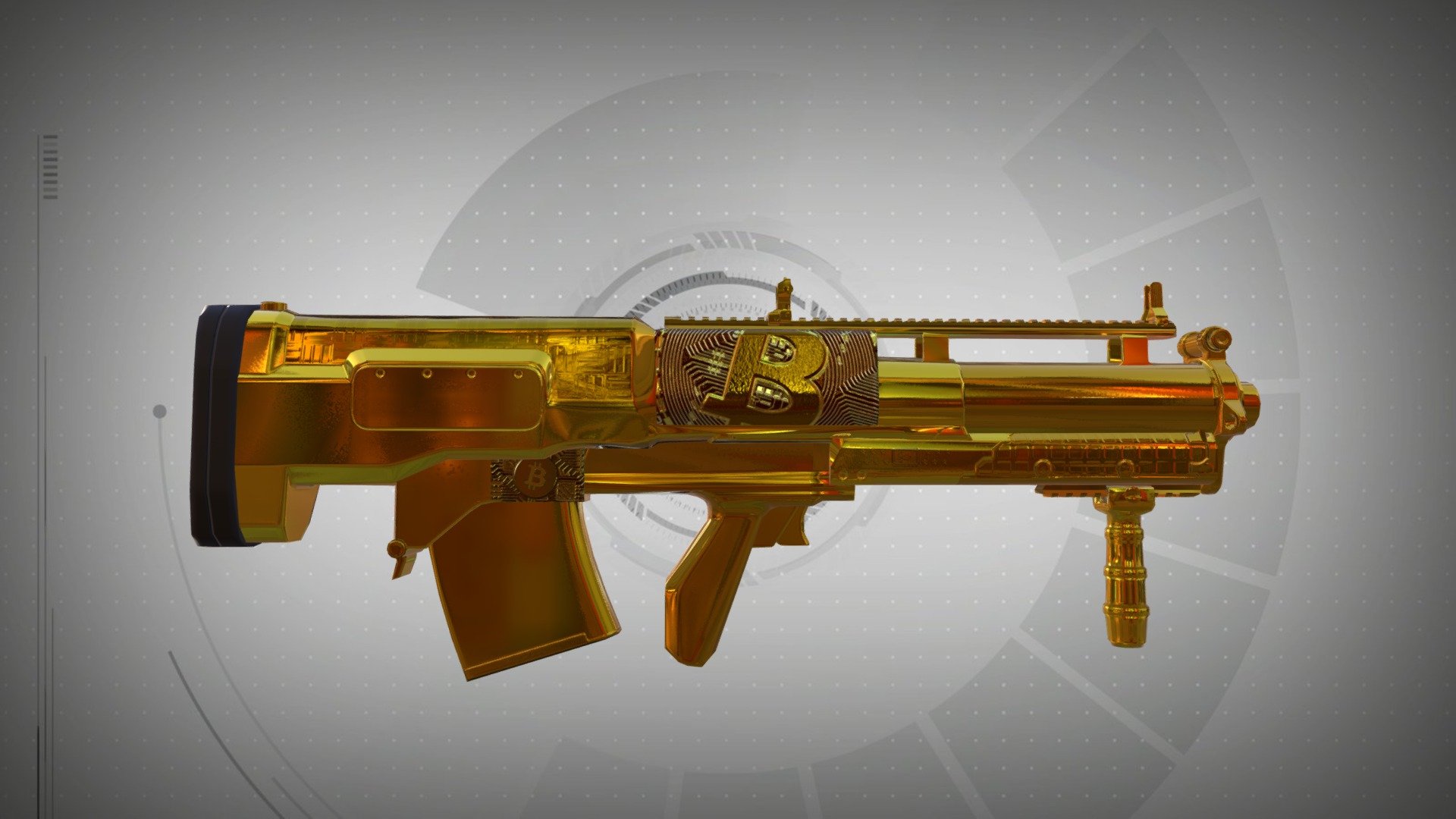 BPS-15 - BITCOIN - 3D model by Reality Clash (@Tony123456) [9f3d57a ...
