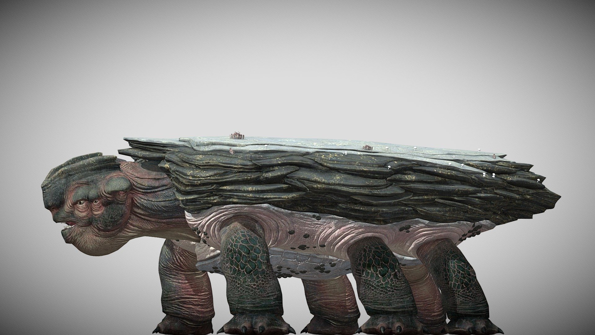 Ark Survival Evolved : Megachelon - Download Free 3D model by ...