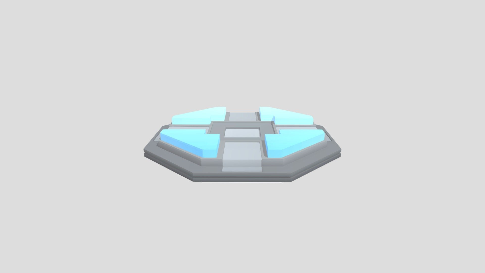 Mars Base Corner Random Floor Panel 1 - Download Free 3D model by ...