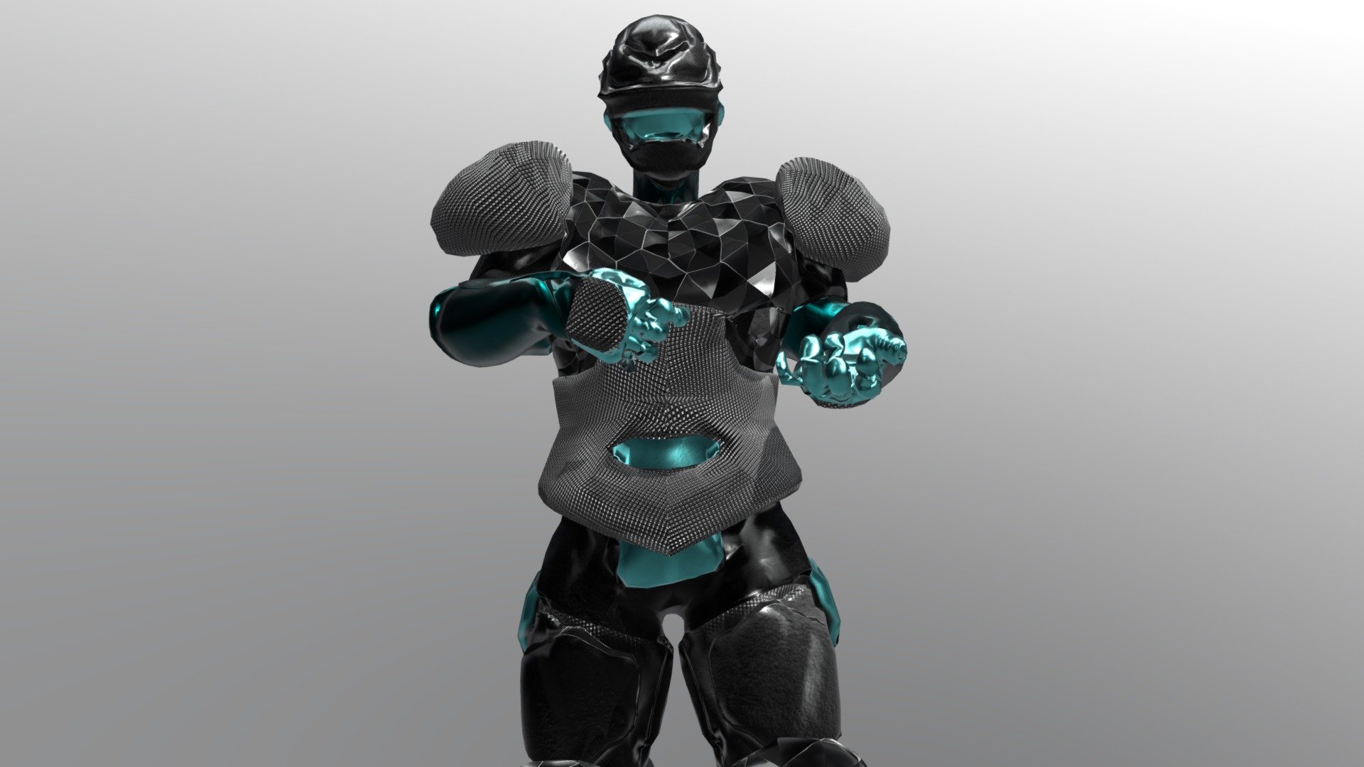 Cyber Robot Animation - 3D model by Agarkova_CG [9f3eb26] - Sketchfab