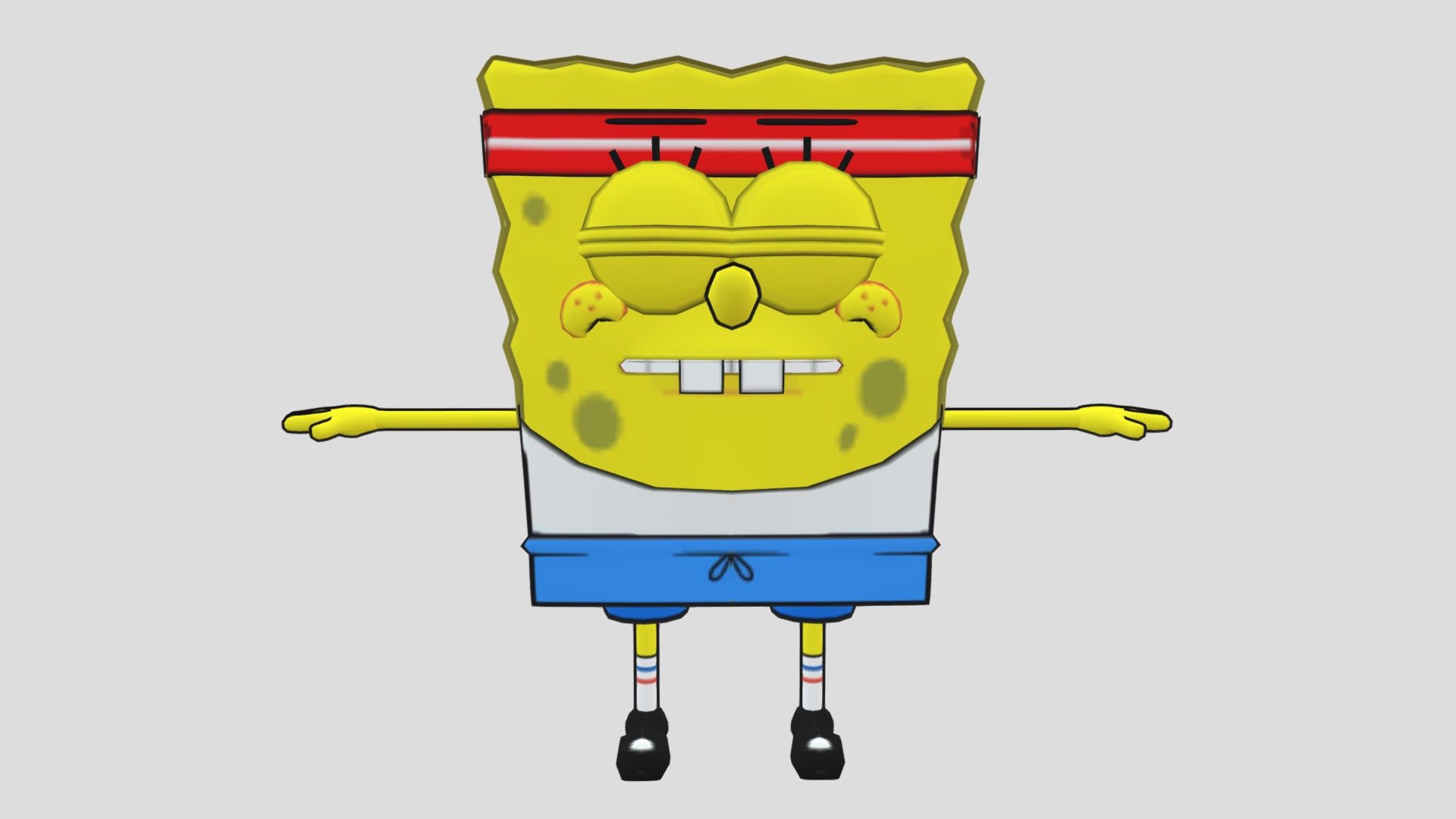 TSCP - SpongeBob Jogger - Download Free 3D model by SMF Features ...