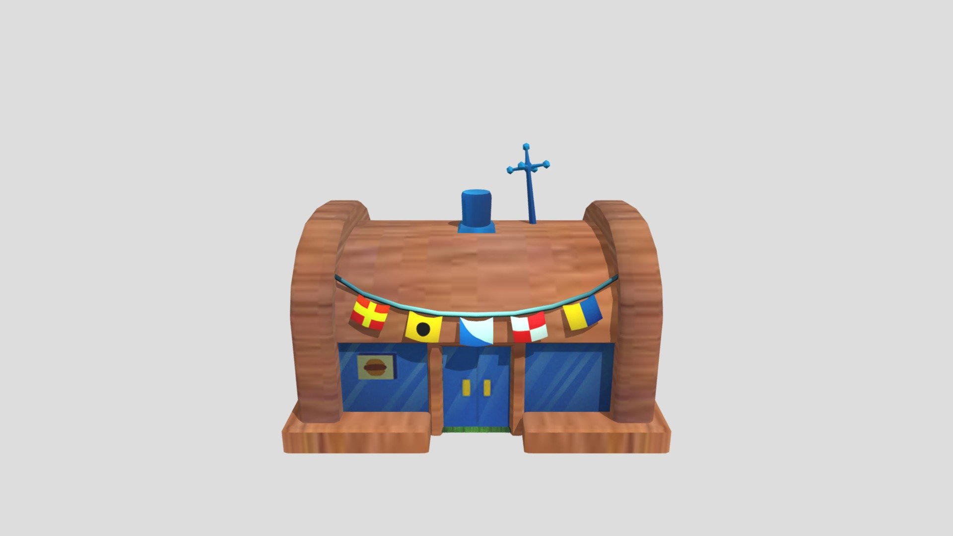 The Krusty Krab - Download Free 3D model by thegageinator_real [9f4098d ...