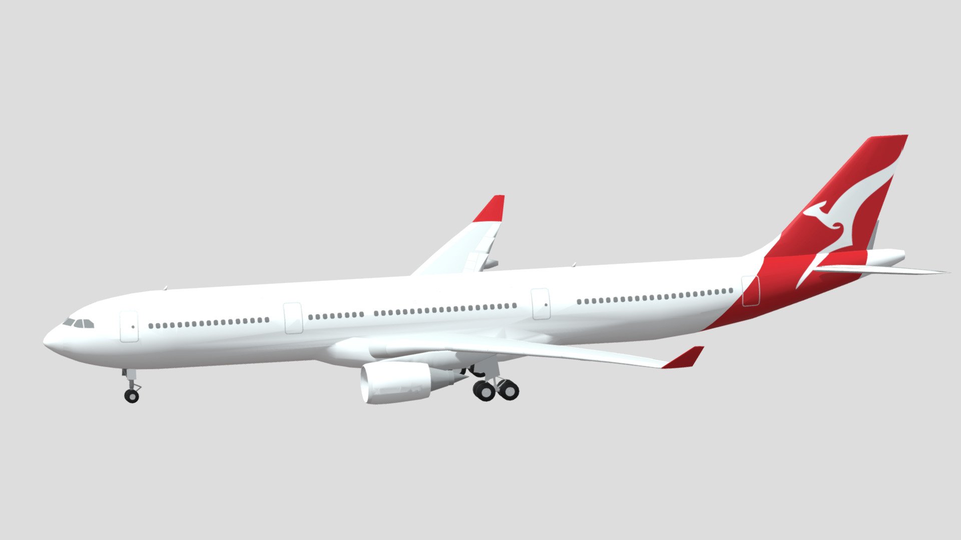 airbus a330 - Download Free 3D model by 1883 [9f40c75] - Sketchfab