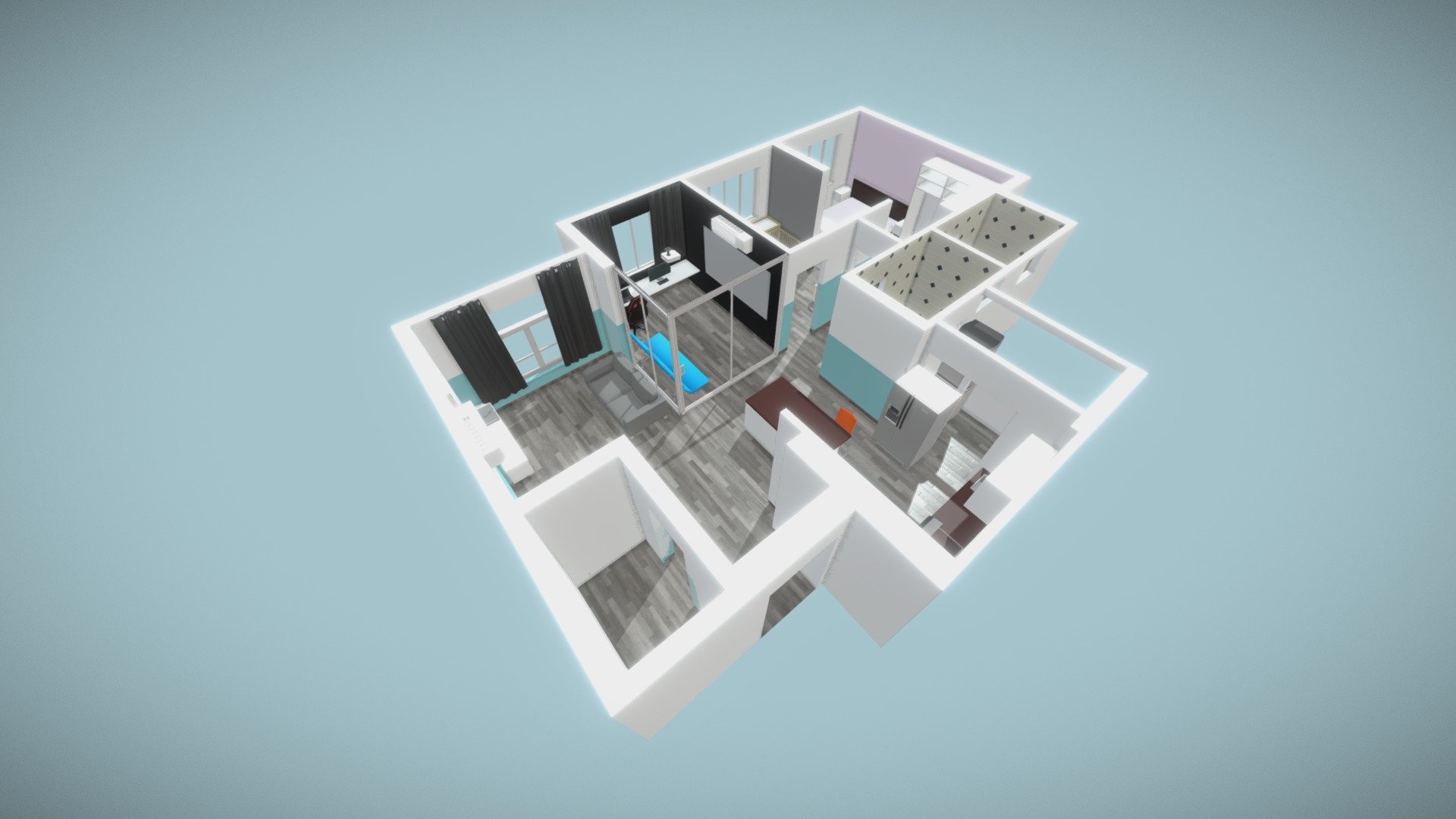 Flat Design Update - 3D model by AzoicSG [9f41792] - Sketchfab