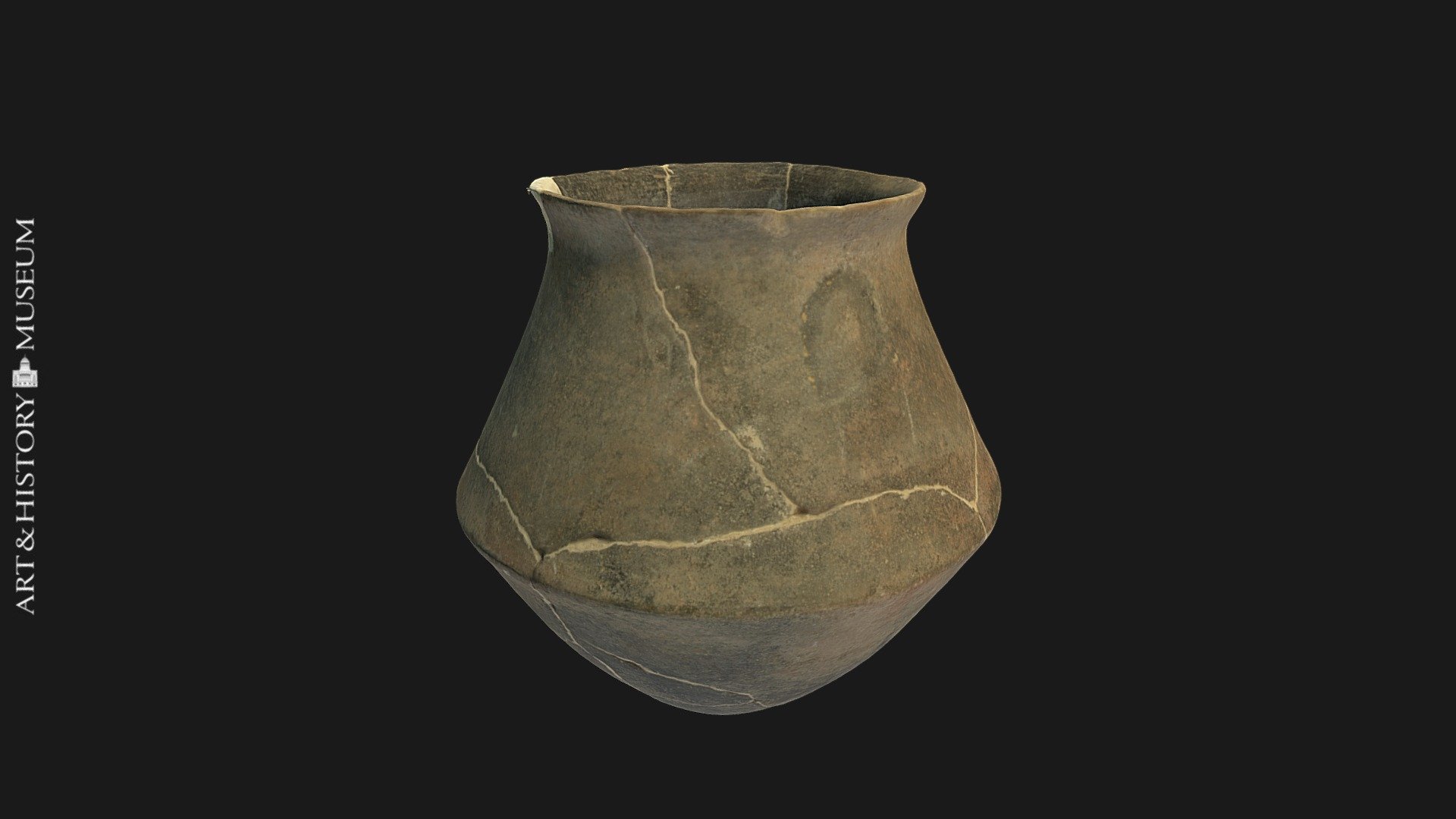 Carinated vase with round base and flaring rim - Download Free 3D model ...