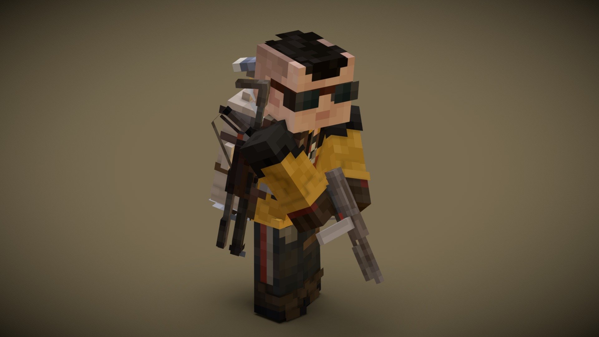 Minecraft ARC Raiders - Raider - 3D model by Almazar3 [9f4310d] - Sketchfab