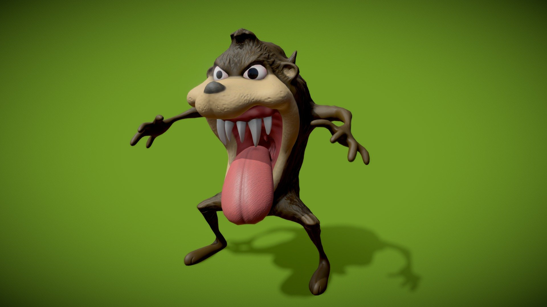 Taz - 3D model by Felipe Humarán (@Felipe_Humaran) [9f43499] - Sketchfab