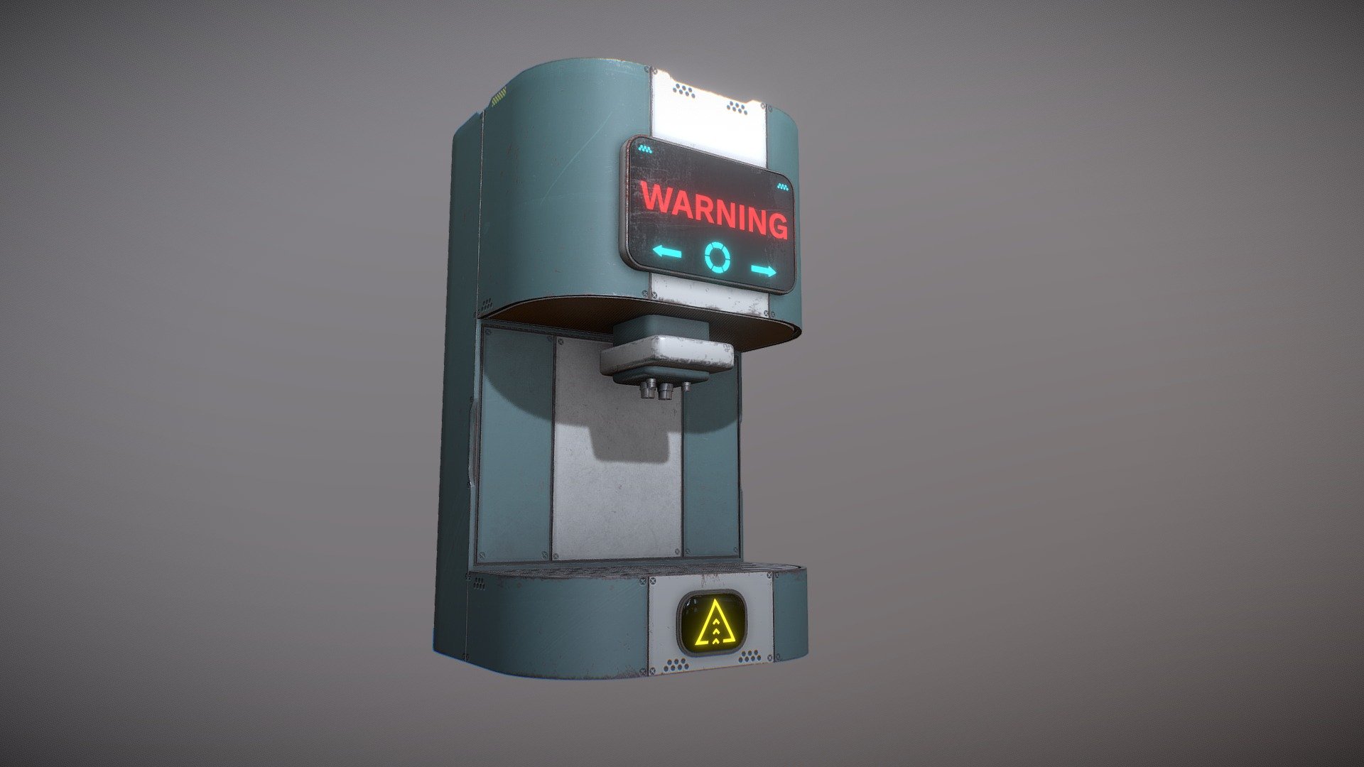 Sci Fi Coffee Machine - 3D model by Josh_Parkin [9f43517] - Sketchfab