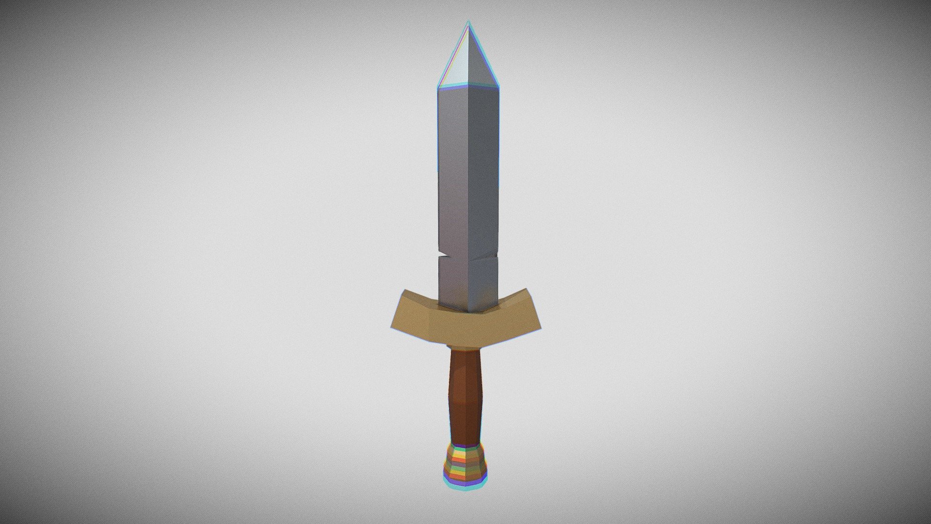 [Low Poly] clash of clans sowrd - 3D model by Michael Persi (@mikmikoni ...