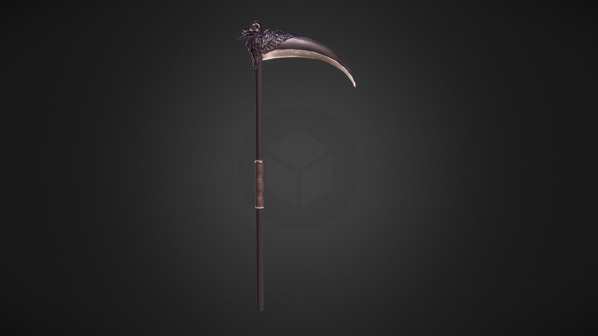 Raven Queen - Grim Reaper Scythe - 3D model by VSSarahLuna ...