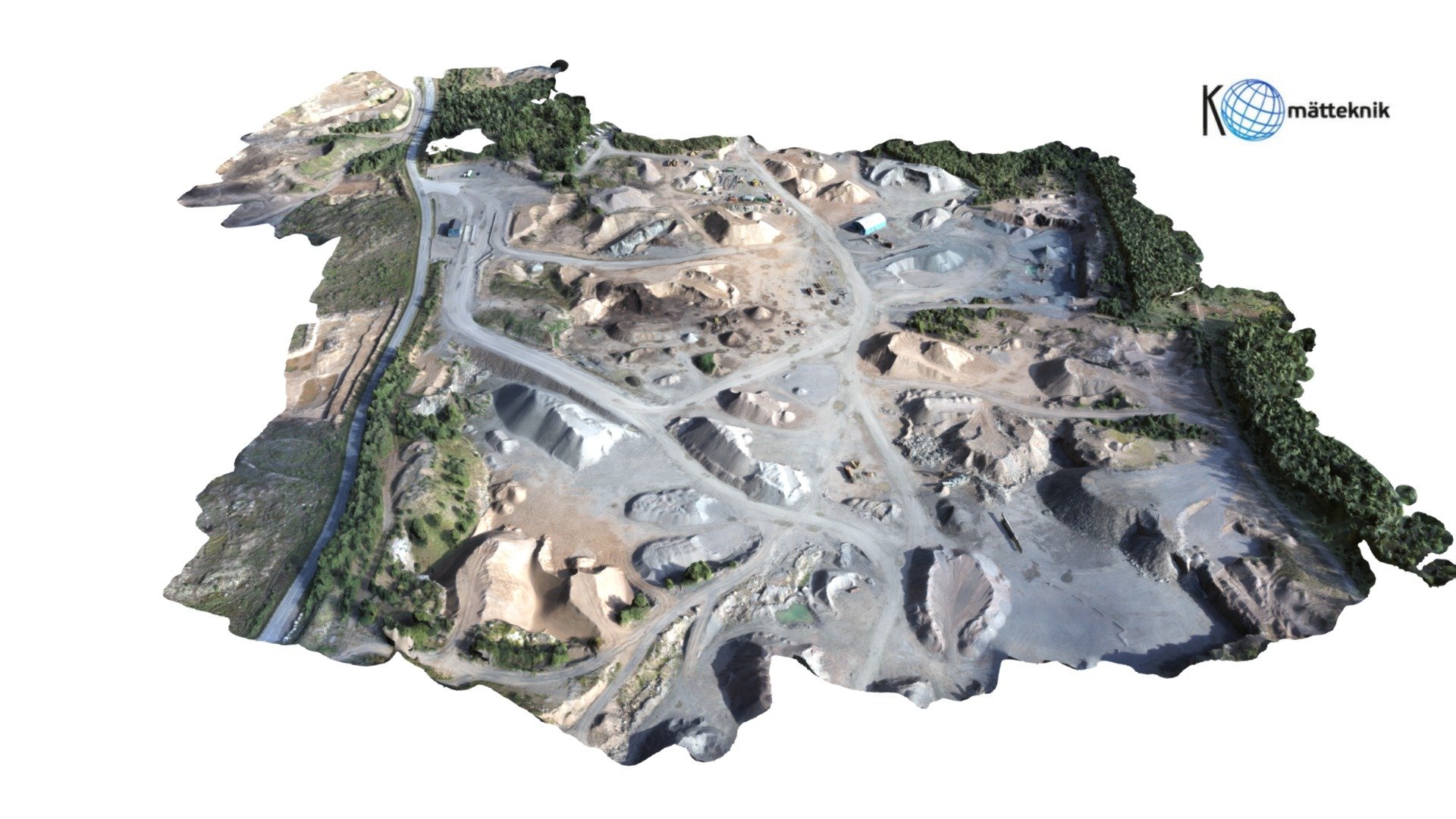 Quarry - 3D model by KO Mätteknik (@komatteknik) [9f46568] - Sketchfab