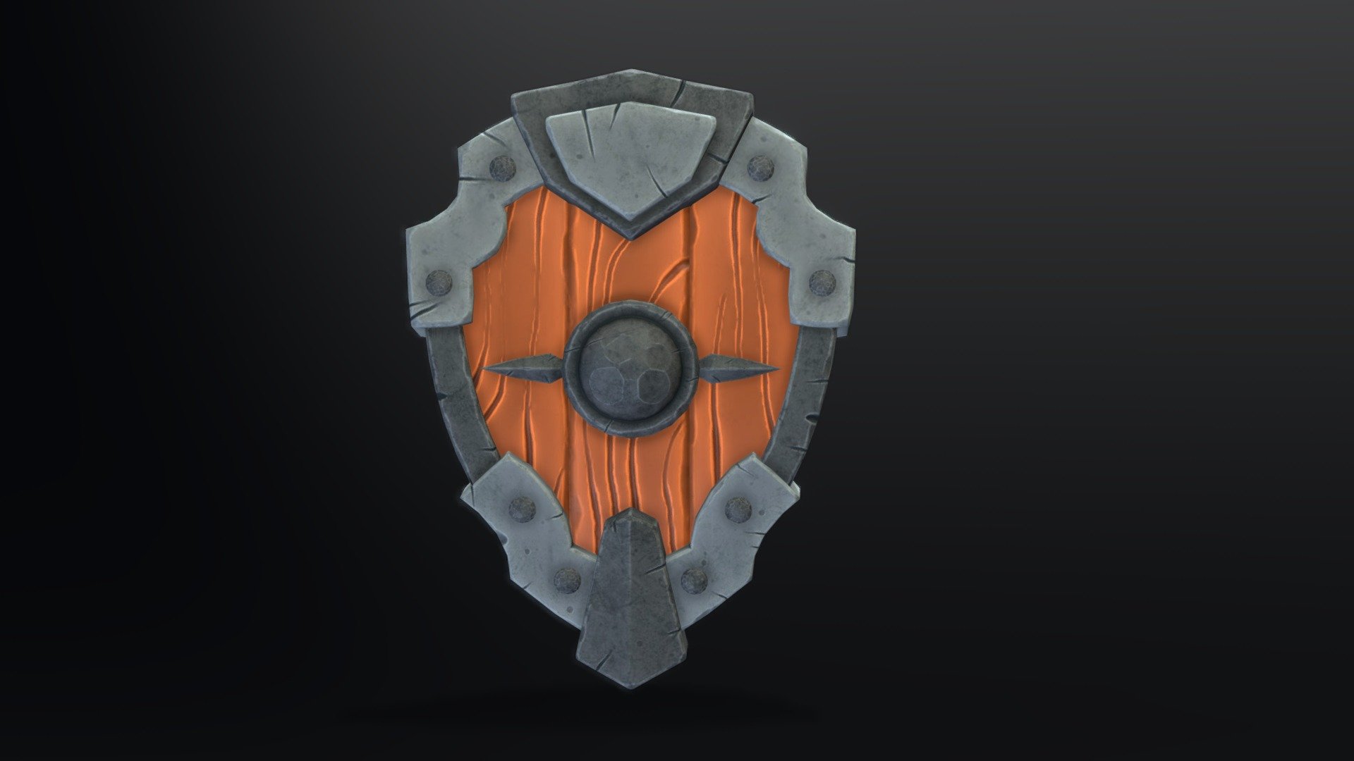 shield_retopology - 3D model by shinyoung98 [9f46639] - Sketchfab