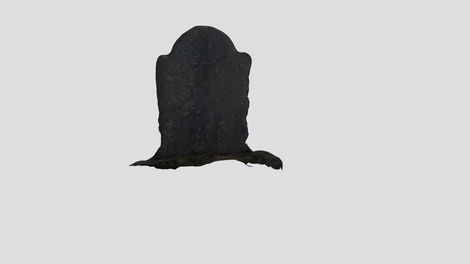 Goddard headstone - Download Free 3D model by Redgraveresearch [9f46746 ...